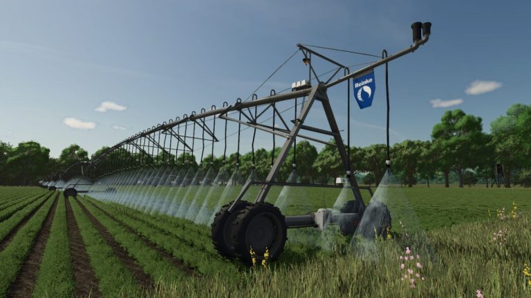 Reinke Linear Irrigation System V1.0.0.1 FS25 Mod | Farming Simulator ...