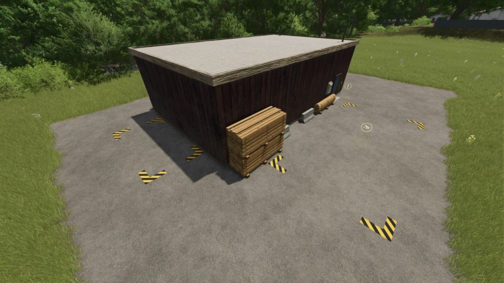 Small Sawmill V1.0.0.0 FS25 Mod | Farming Simulator 22 Mod