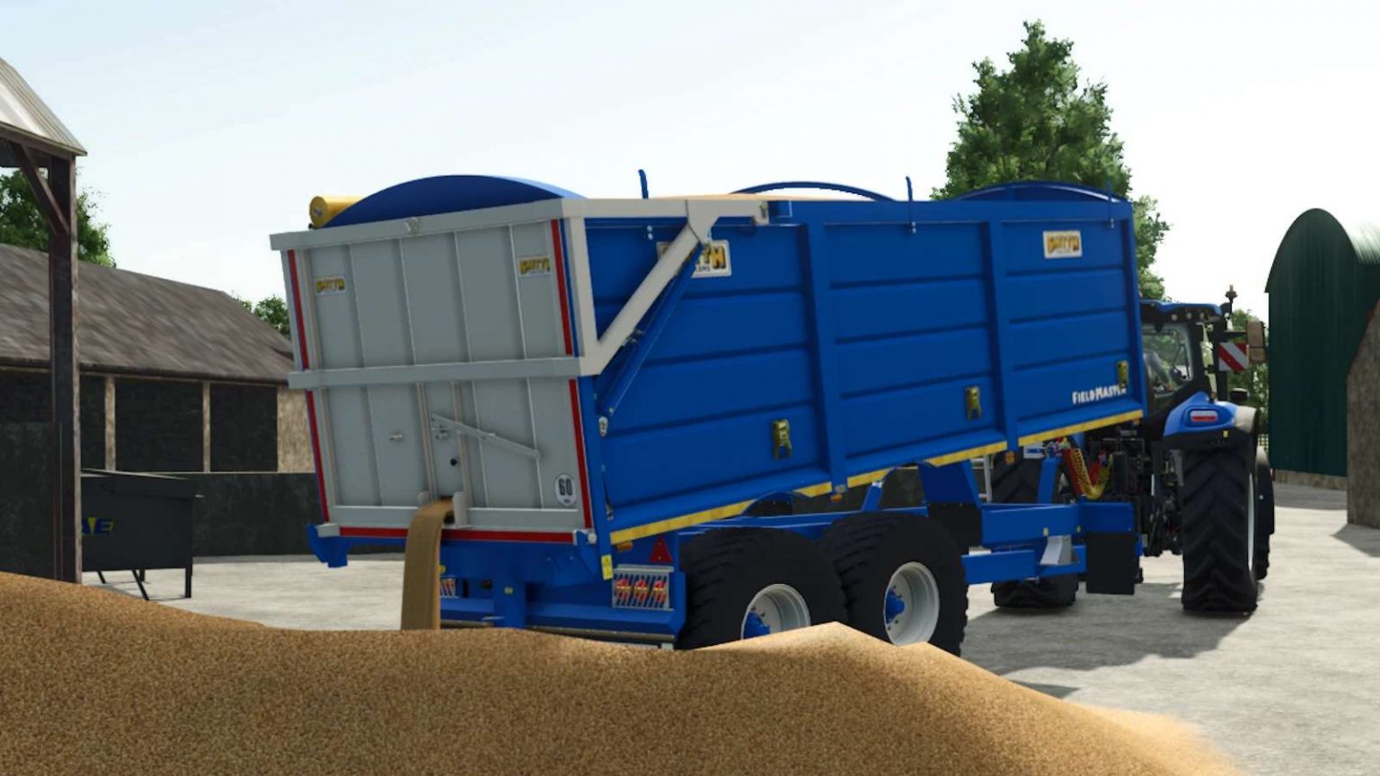Smyth Field Master 20F Grain / Silage Trailer v1.0.0.0 FS25 Mod ...