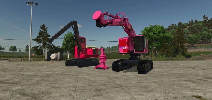 FS25 Forklifts / FS25 Excavators mods download