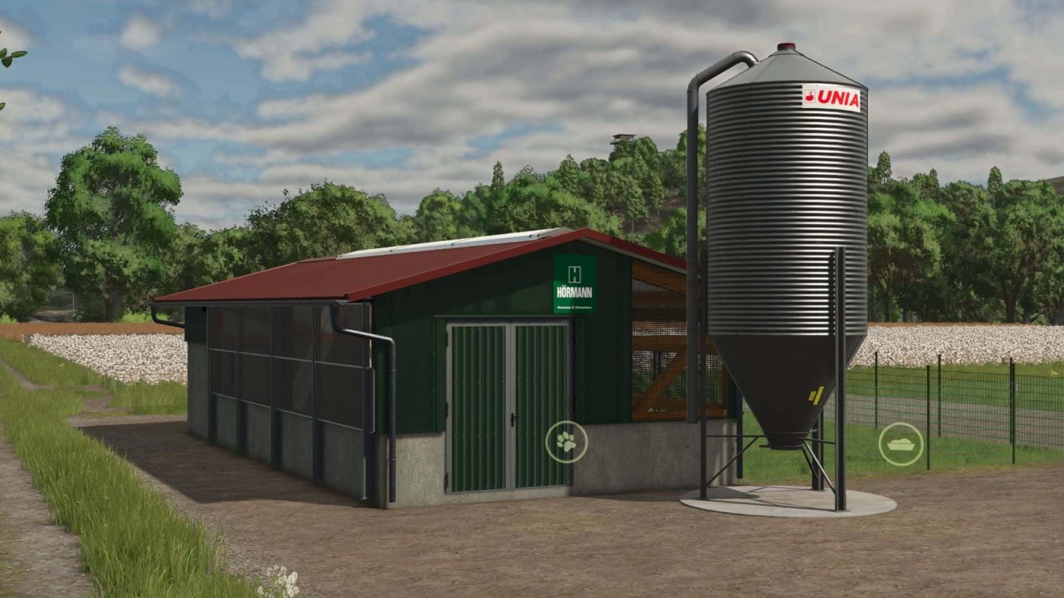 Chicken coop with 65,000 hens V1.0.0.0 FS25 Mod | Farming Simulator 22 Mod