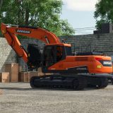 Doosan DX225 LC-5 v1.1.0.1 FS25 Mod | Farming Simulator 22 Mod