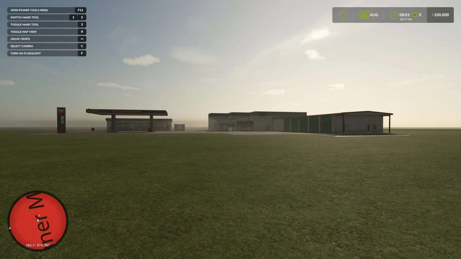 Flat construction map v1.0.0.1 FS25 Mod | Farming Simulator 22 Mod