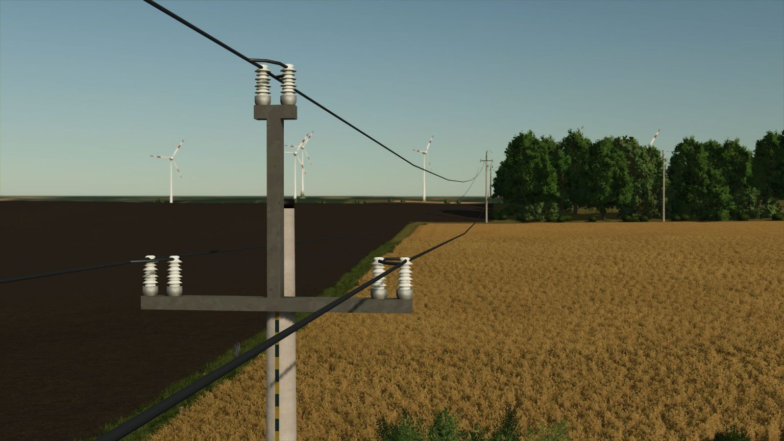 Pack of accessories for power lines v1.0.0.0 FS25 Mod | Farming ...