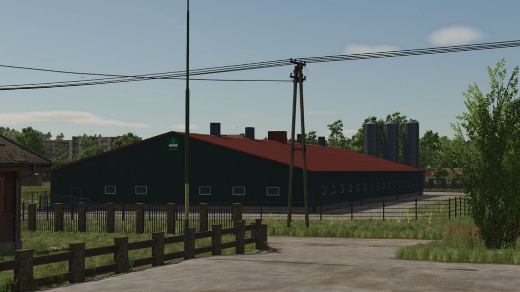 Pig Barn Large V1.0.0.0 FS25 Mod | Farming Simulator 22 Mod