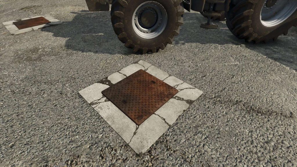 Sewage manhole v1.0.0.0 FS25 Mod | Farming Simulator 22 Mod