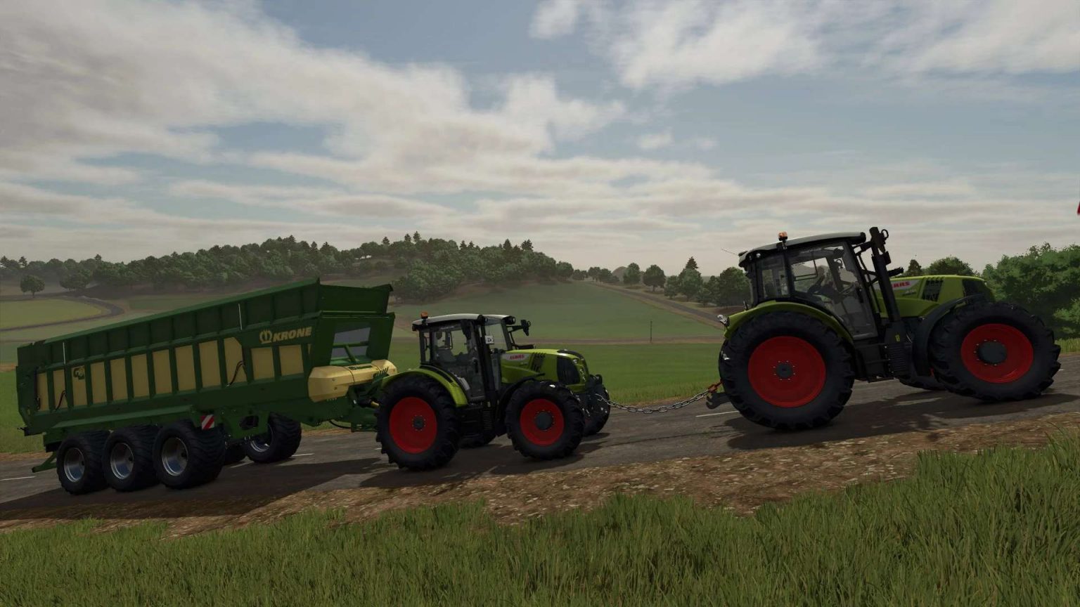 Towing Chain With Hook v1.0.0.0 FS25 Mod | Farming Simulator 22 Mod