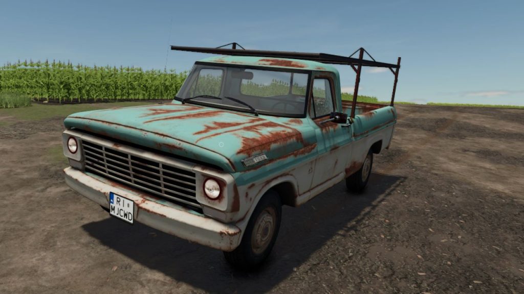 1967 Rusty Ford Truck V1.0.0.3 FS25 Mod | Farming Simulator 22 Mod