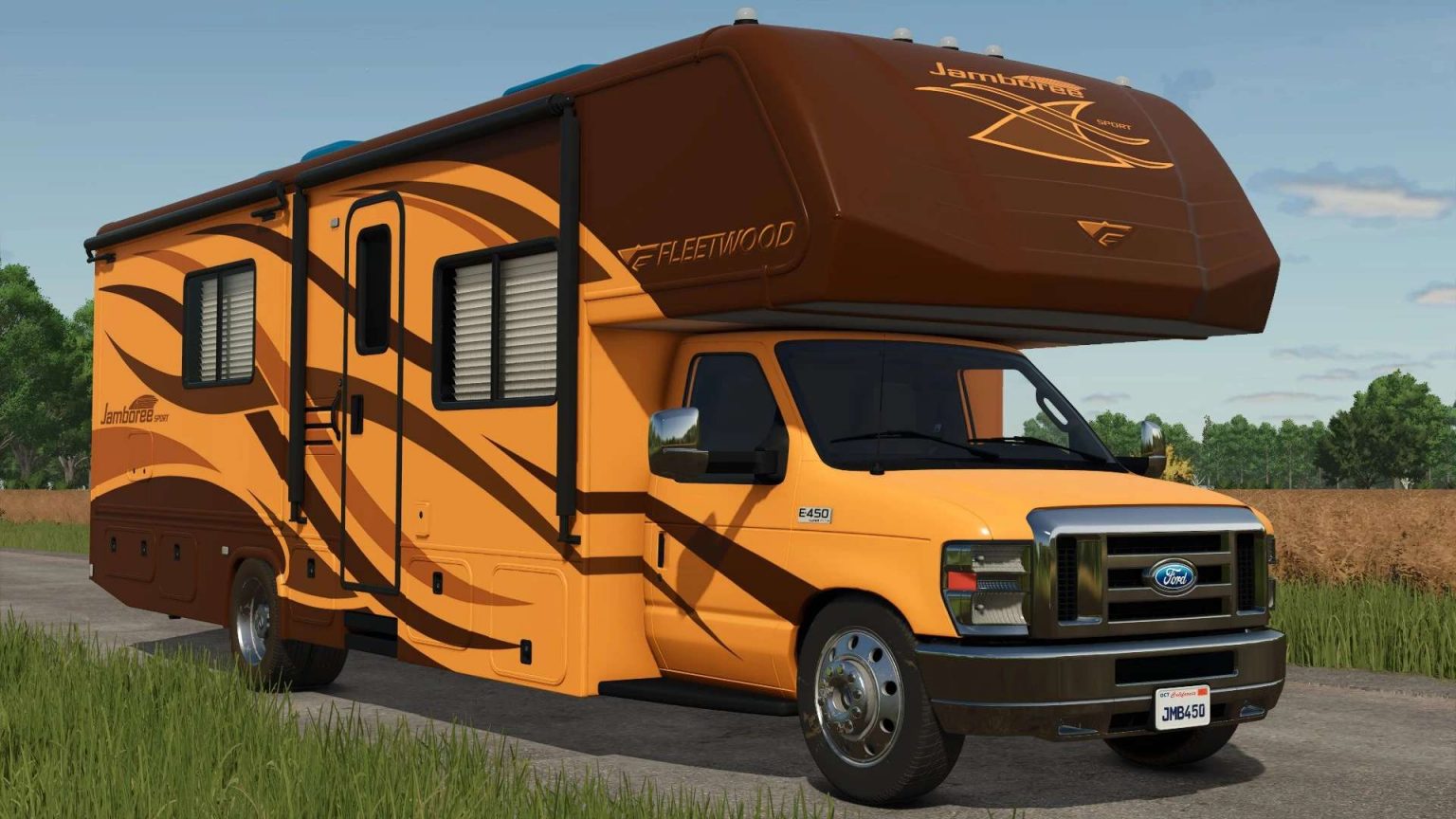 2014 Fleetwood Jamboree Sport 31M v1.0.0.0 FS25 Mod | Farming Simulator ...