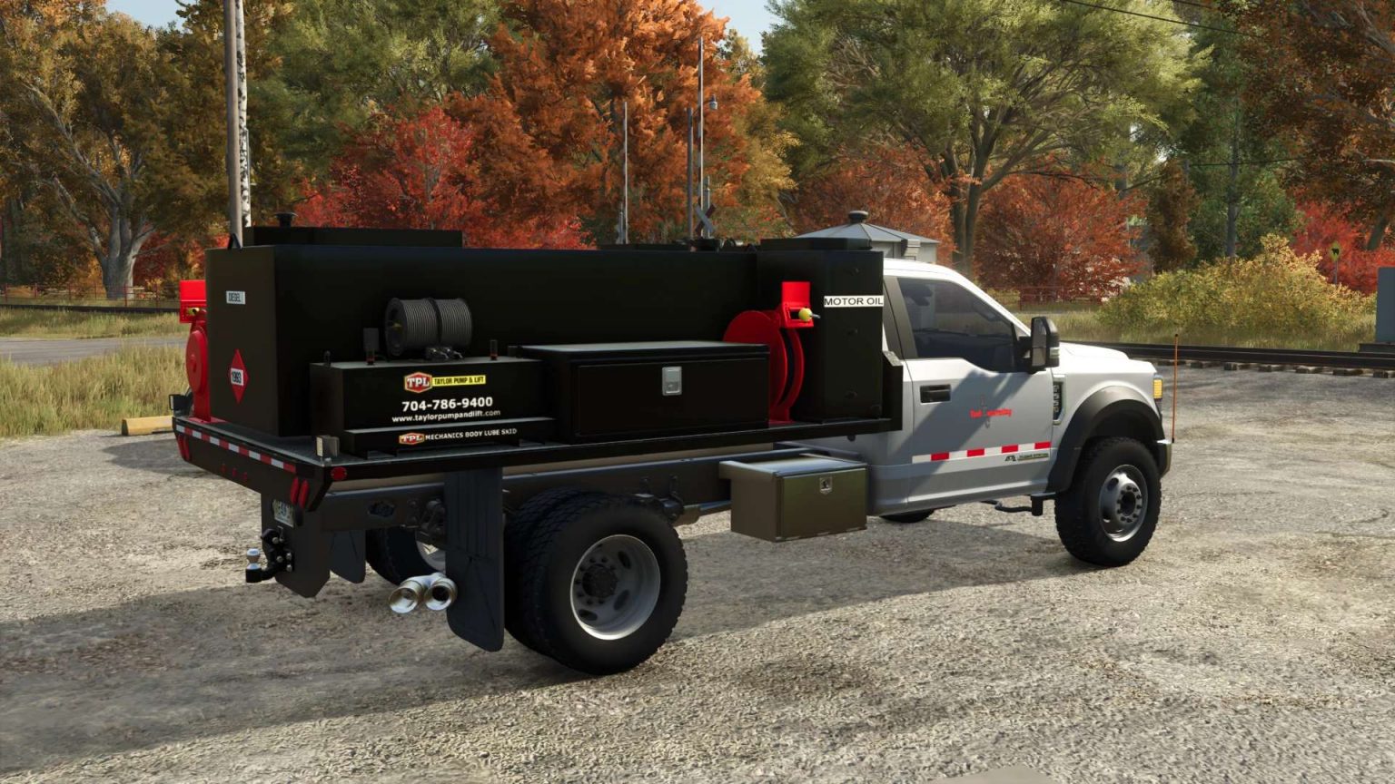 2020 Ford F550 Fuel and Lube v1.2.0.0 FS25 Mod | Farming Simulator 22 Mod