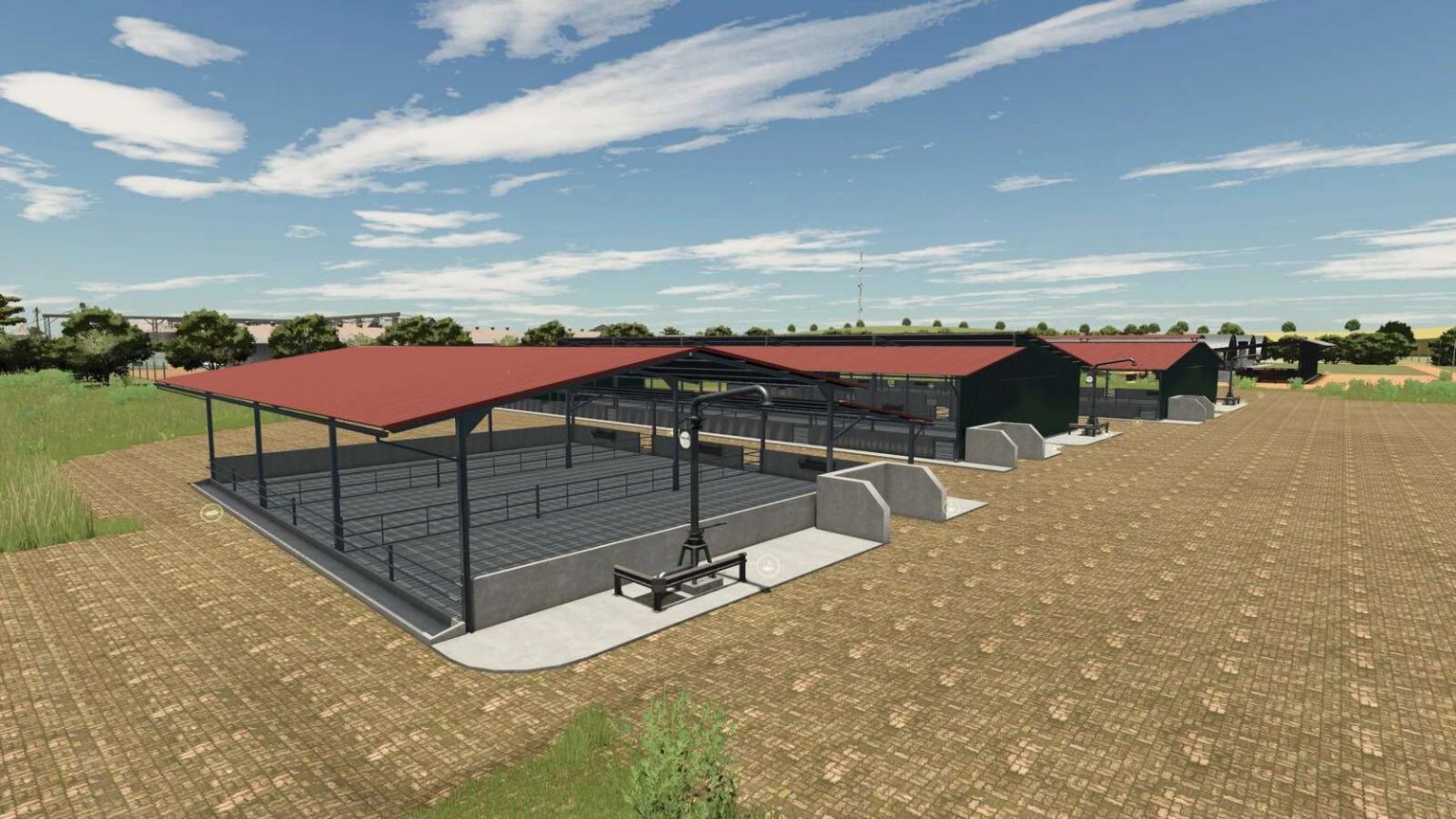 Cattle Pens For Beef Cattle v1.0.0.0 FS25 Mod | Farming Simulator 22 Mod