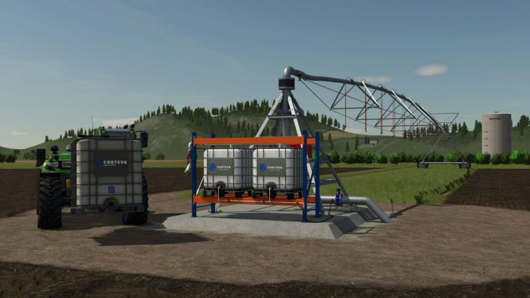 Corteva Circular Pivot Irrigation V1.0.0.0 FS25 Mod | Farming Simulator ...