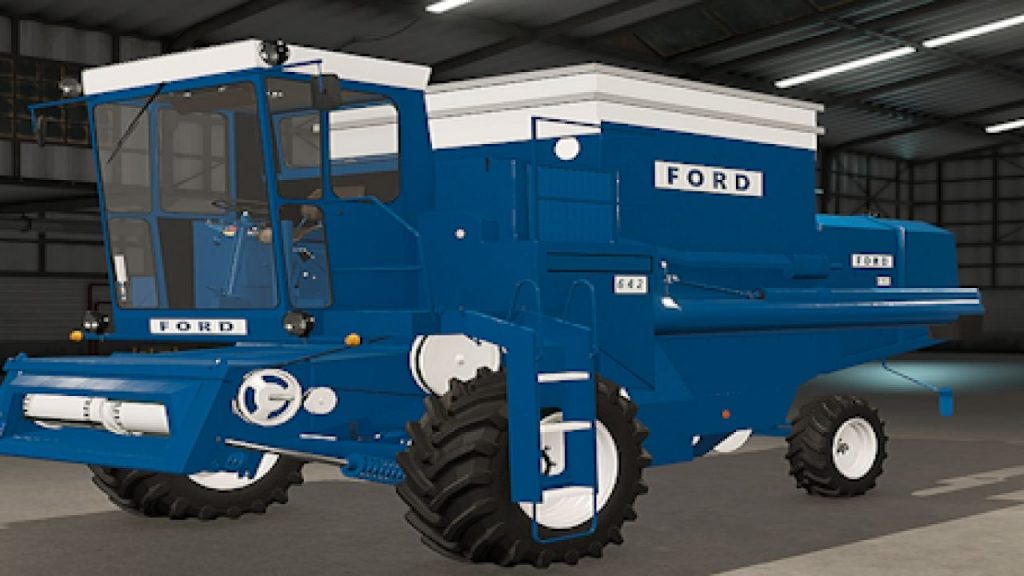 Ford/Claas 642 V1.0.0.0 FS25 Mod | Farming Simulator 22 Mod