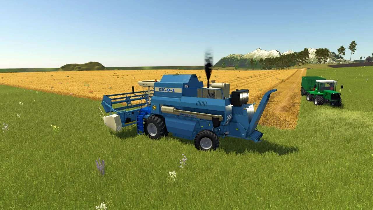 K3C-9-1 Slavutych v1.0.0.0 FS25 Mod | Farming Simulator 22 Mod