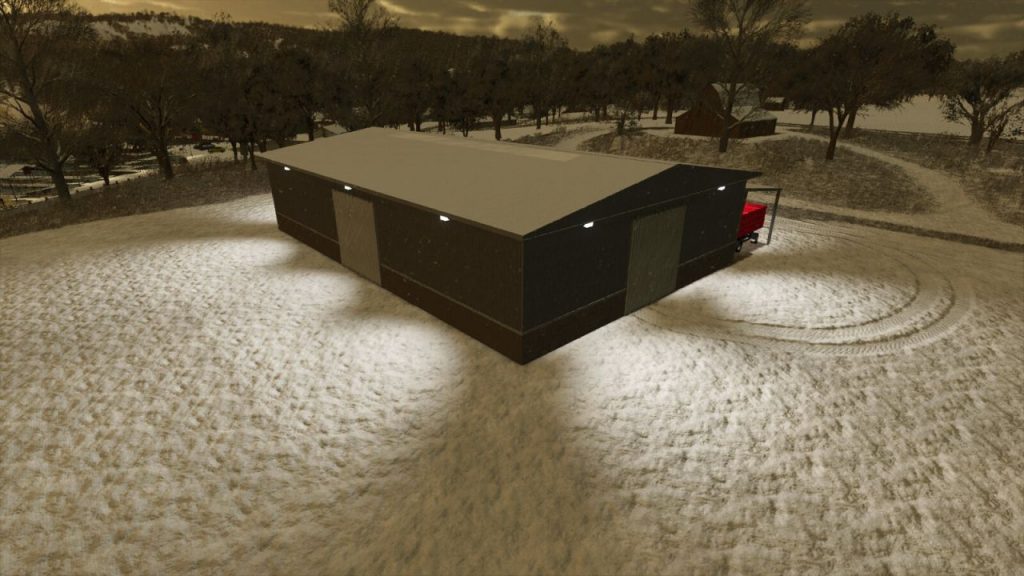 Large Machine And Implement Shed V1.0.0.0 FS25 Mod | Farming Simulator ...
