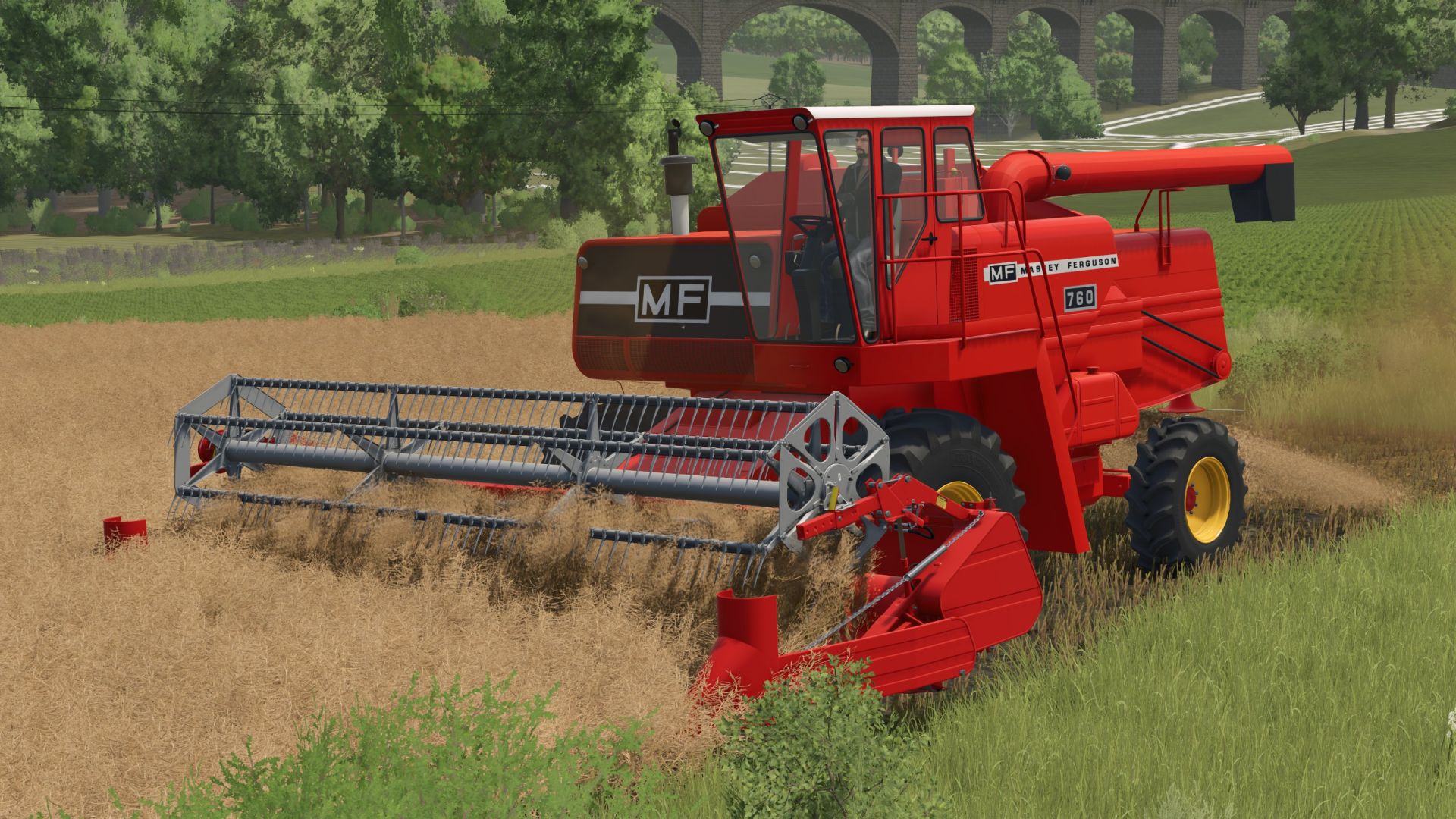 Massey Ferguson 760 V1.0.0.0 FS25 Mod | Farming Simulator 22 Mod