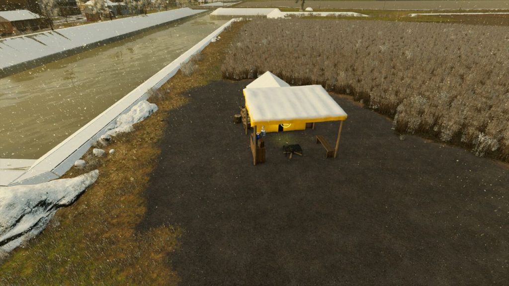 Pioneer Tent V1.0.0.0 FS25 Mod | Farming Simulator 22 Mod