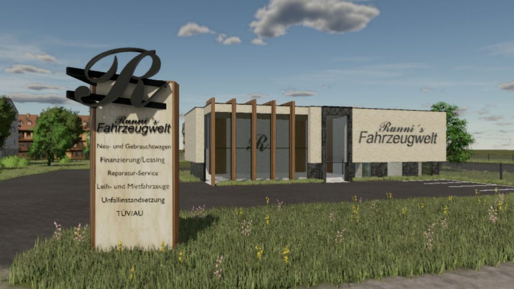 Runni's vehicle world Car Dealership V1.0.0.0 FS25 Mod | Farming ...