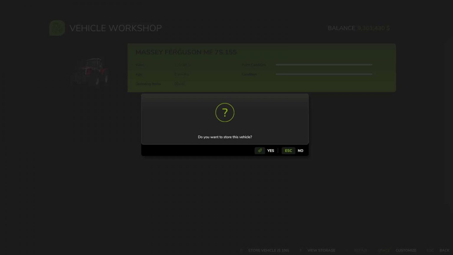 Vehicle Shop Storage v1.0.0.0 FS25 Mod | Farming Simulator 22 Mod