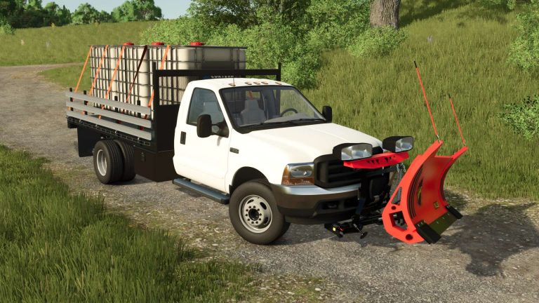 1999 Ford F350 Stakebed v1.1.0.0 FS25 Mod | Farming Simulator 22 Mod