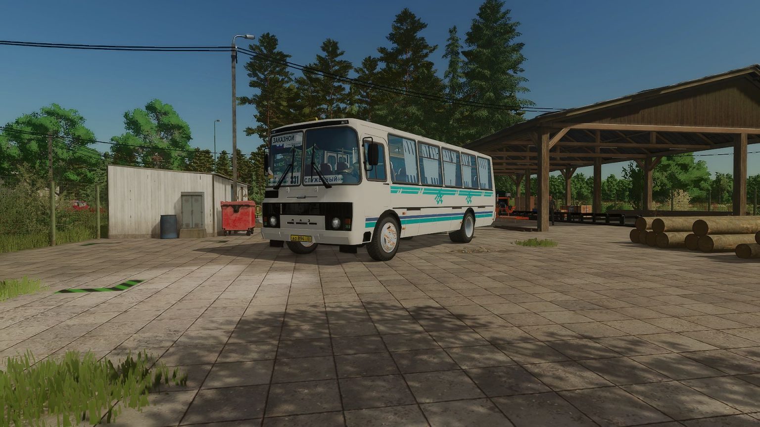 Bus Paz 4234 V1.0.0.0 FS25 Mod | Farming Simulator 22 Mod