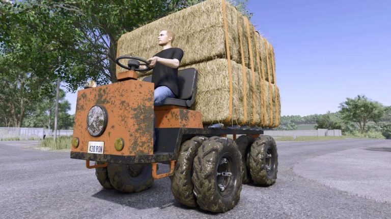Electric Utility Car v1.0.0.0 FS25 Mod | Farming Simulator 22 Mod