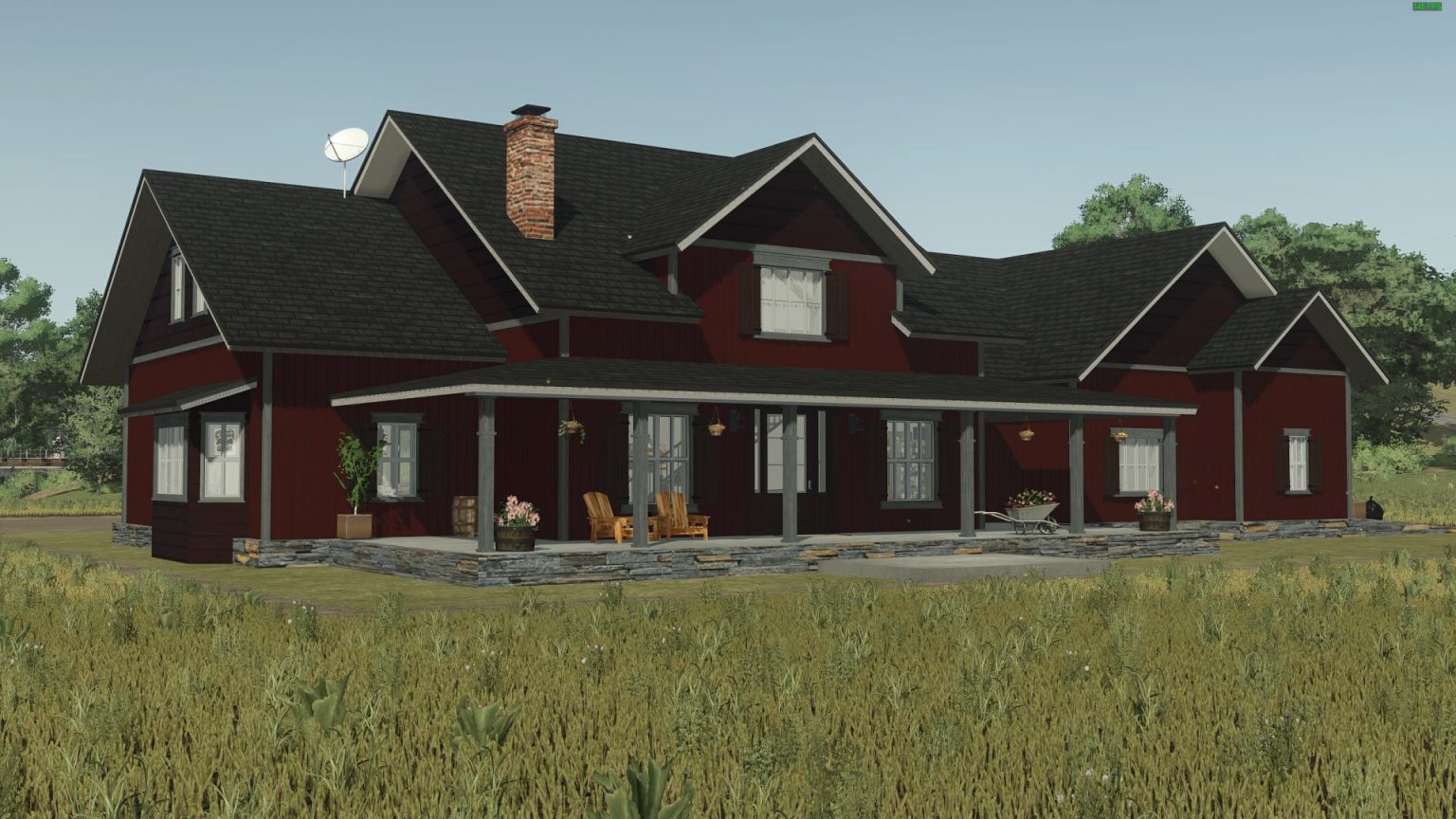 EMR Farm House V1.0.0.0 FS25 Mod | Farming Simulator 22 Mod