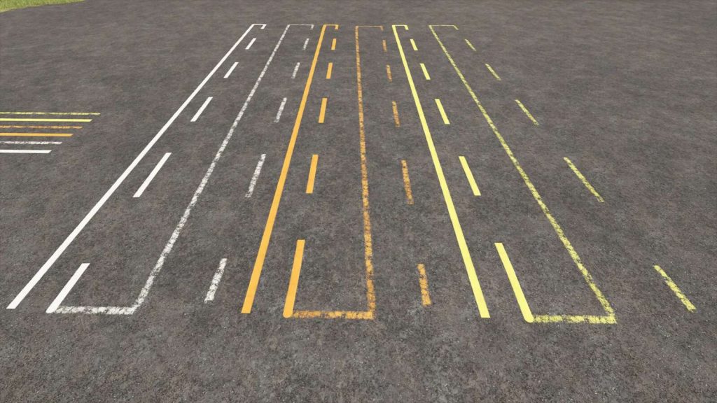 Ground Line Decals v1.0.0.0 FS25 Mod | Farming Simulator 22 Mod