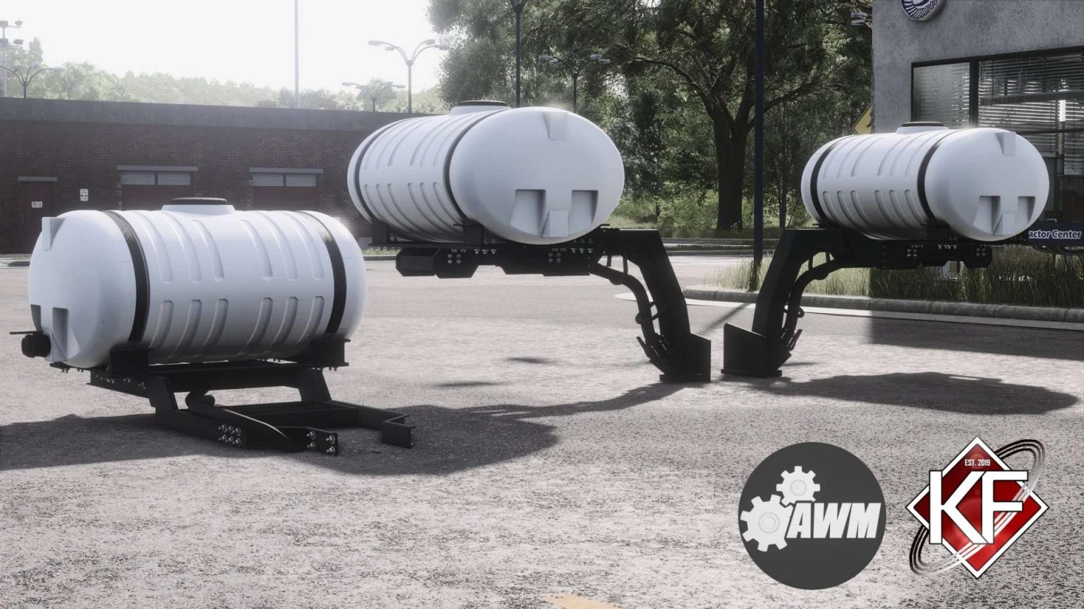 Lizard Helicopter Tanks & Front Tank v1.0.0.0 FS25 Mod | Farming ...