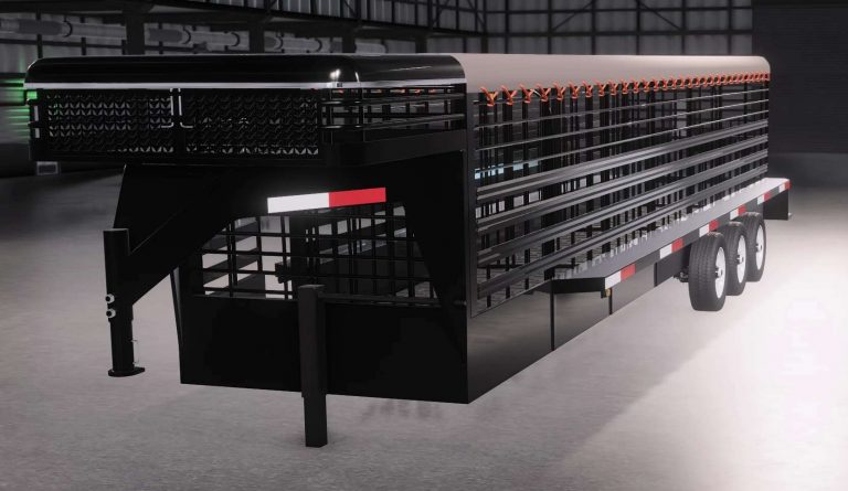 Neck Over Cattle Trailer v1.0.0.0 FS25 Mod | Farming Simulator 22 Mod