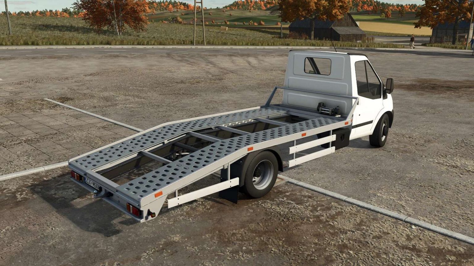 Rumbler Tow Car v1.0.0.0 FS25 Mod | Farming Simulator 22 Mod