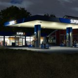 Super S Gas Station V1.0.0.0 FS25 Mod | Farming Simulator 22 Mod