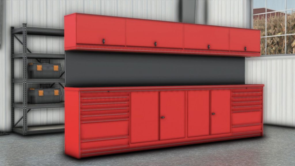 Tool Boxes Prefab V1.0.0.0 FS25 Mod | Farming Simulator 22 Mod