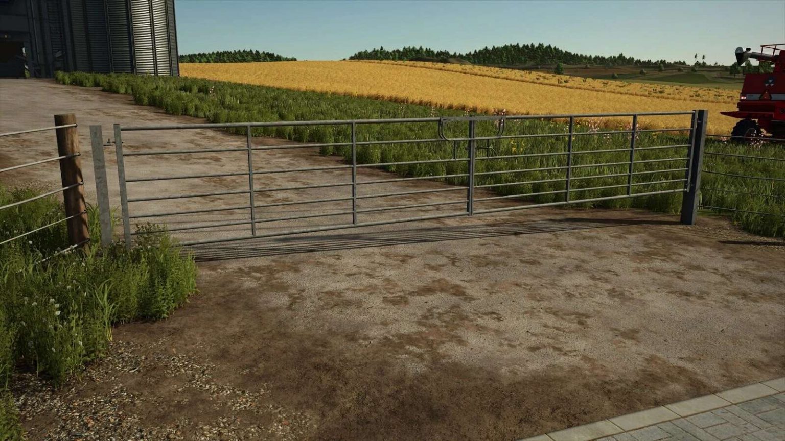 British Field Gates Prefab v1.0.0.0 FS25 Mod | Farming Simulator 22 Mod