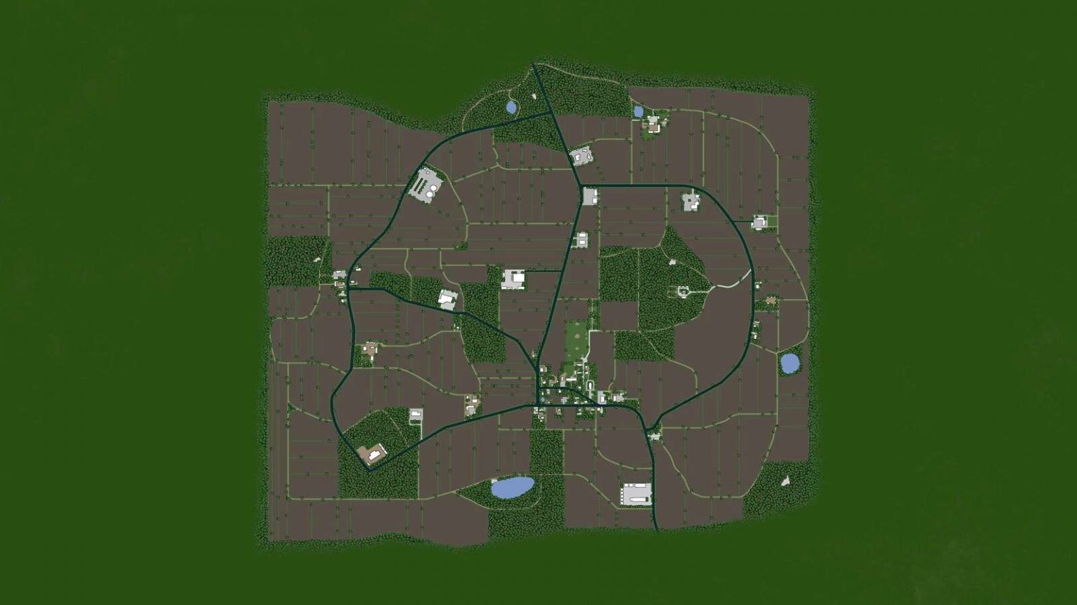 Cybuchowo Map v1.0.0.0 FS25 Mod | Farming Simulator 22 Mod