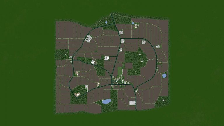 Cybuchowo Map v1.0.0.0 FS25 Mod | Farming Simulator 22 Mod