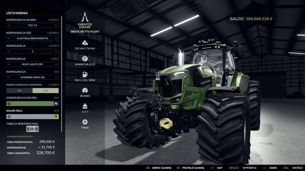 Deutz Fahr S9 Float v1.0.0.0 FS25 Mod | Farming Simulator 22 Mod