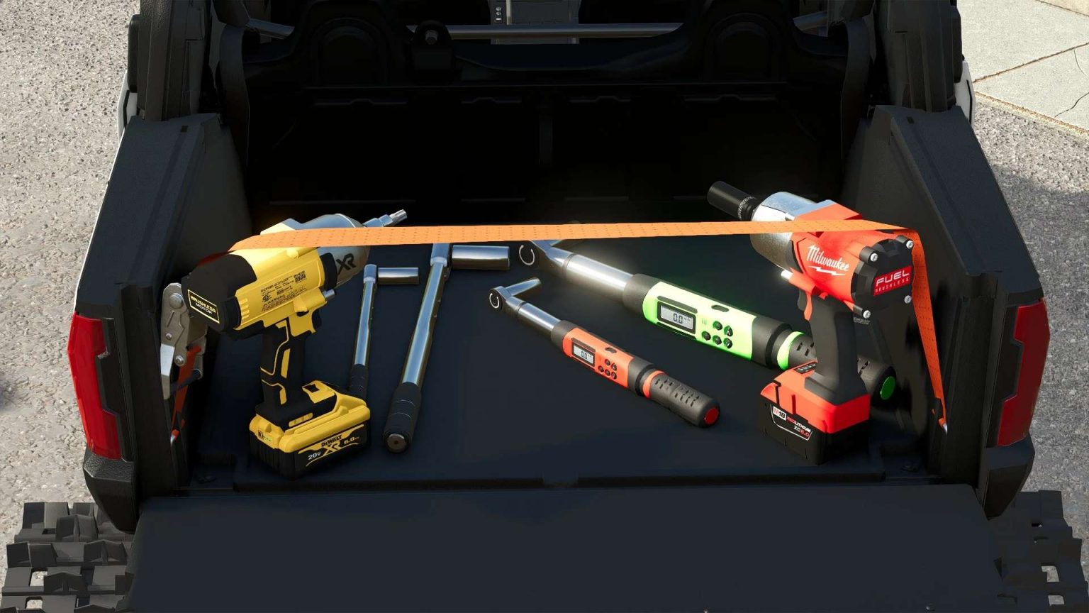 Dewalt and Milwaukee Impact Drills + Torque Wrench's v1.0.0.0 FS25 Mod ...