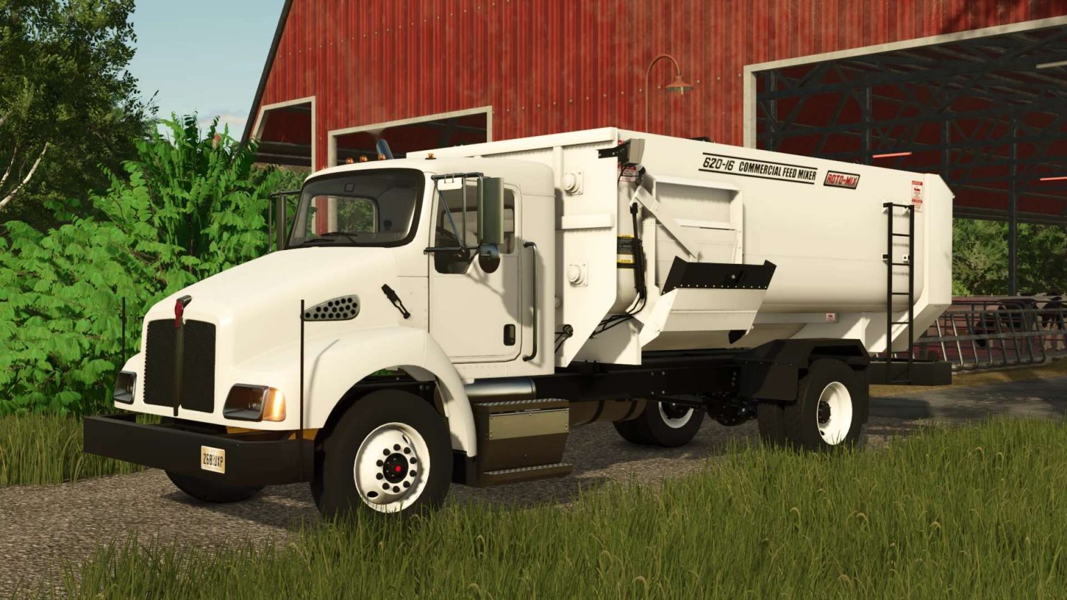 Kenworth T300 With Roto-Mix 620-16 v1.0.0.0 FS25 Mod | Farming ...