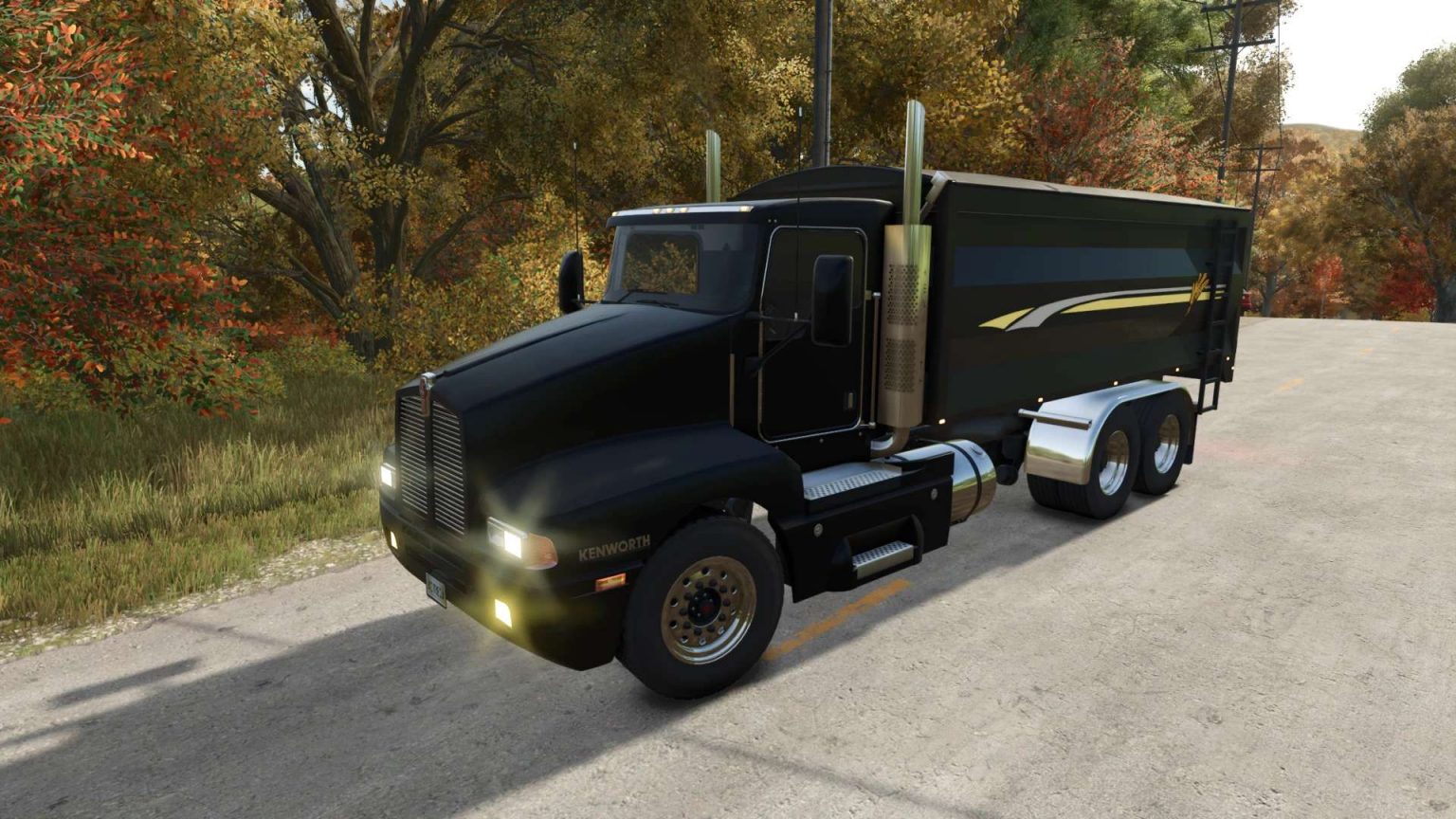 Kenworth T600 Farm Truck v1.0.0.0 FS25 Mod | Farming Simulator 22 Mod