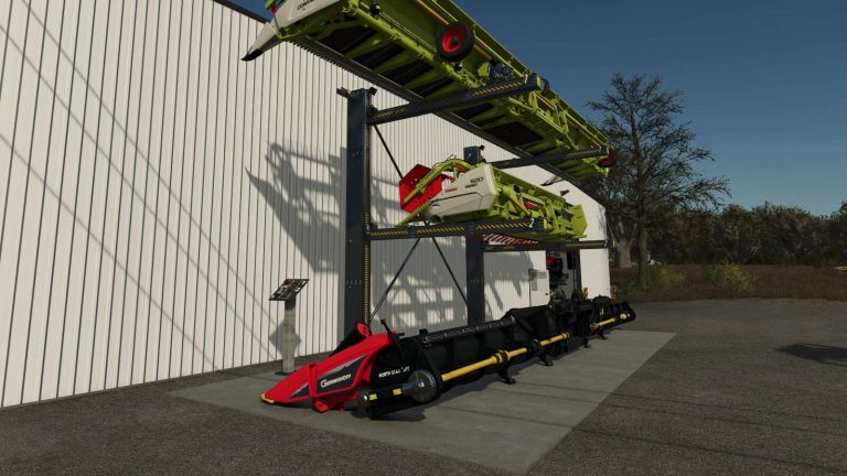 Lizard Hydra-Glide Header Storage System v1.0.0.1 FS25 Mod | Farming ...