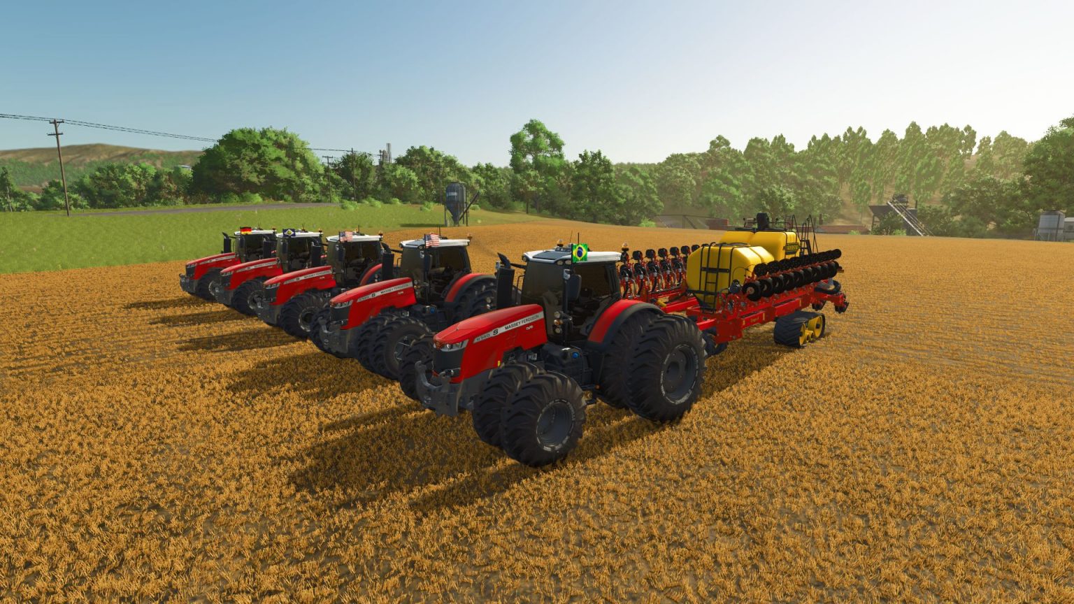 Massey Ferguson 8700 S (Dyna VT) V1.2.0.0 FS25 Mod | Farming Simulator ...