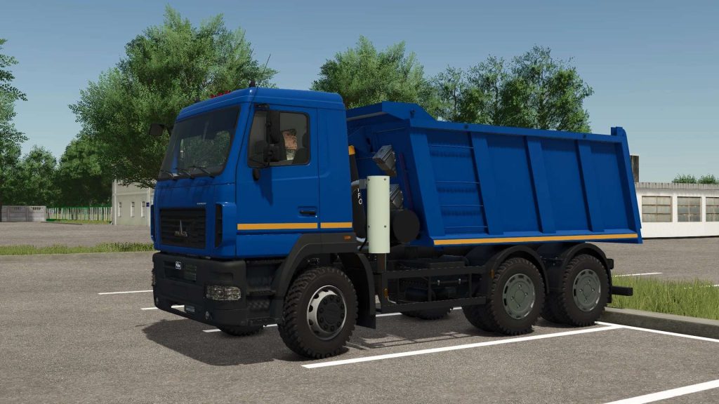 MAZ 6501 12.5/15.4 m3 v1.0.0.0 FS25 Mod | Farming Simulator 22 Mod