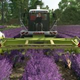 Ponzo Lavender Header v1.0.0.0 FS25 Mod | Farming Simulator 22 Mod