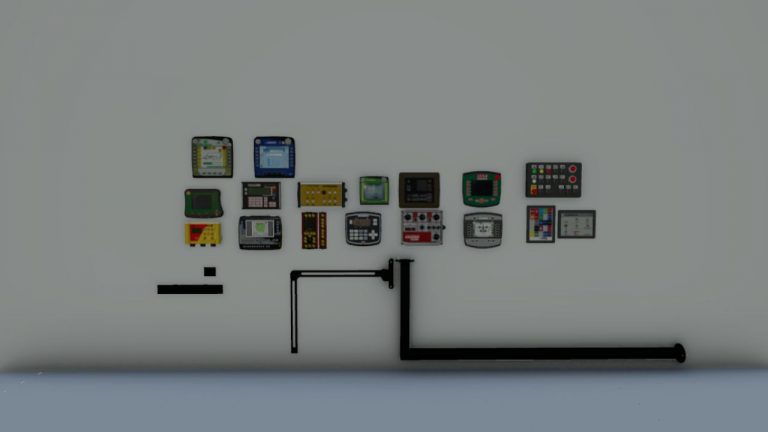 Set of terminals, GPS and supports V1.0.0.0 FS25 Mod | Farming ...