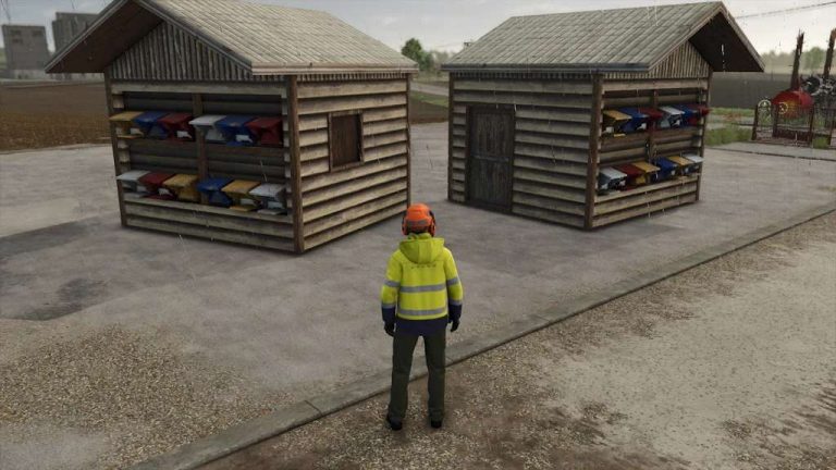Small Bee Hive v1.6.0.0 FS25 Mod | Farming Simulator 22 Mod