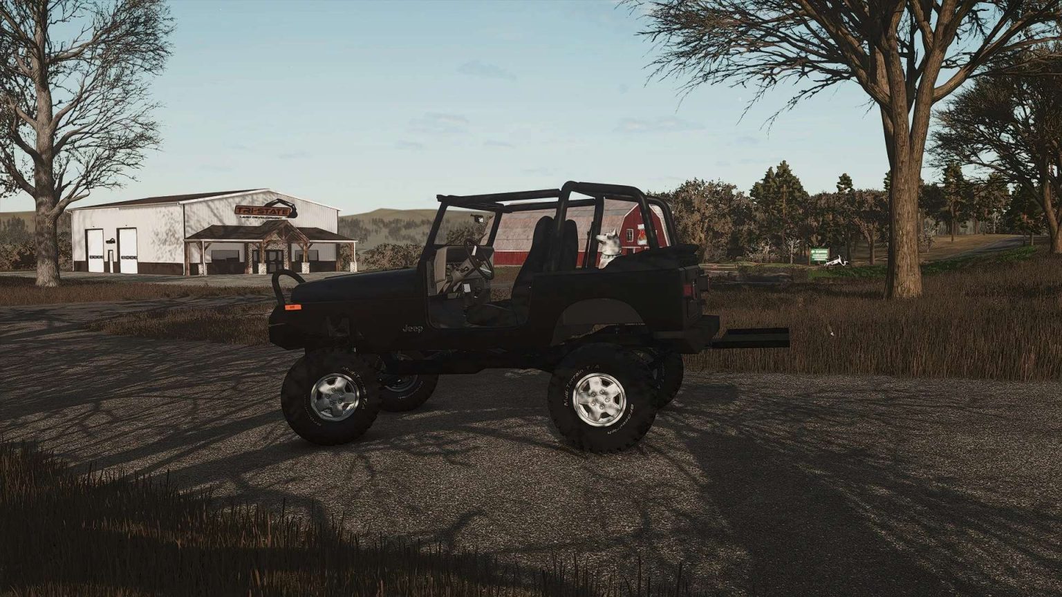 1988 Jeep Wrangler YJ v1.0.0.1 FS25 Mod | Farming Simulator 22 Mod