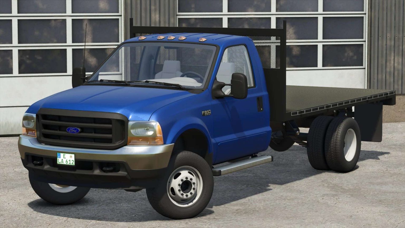 1999 Ford F350 Stakebed Truck v1.0.0.0 FS25 Mod | Farming Simulator 22 Mod