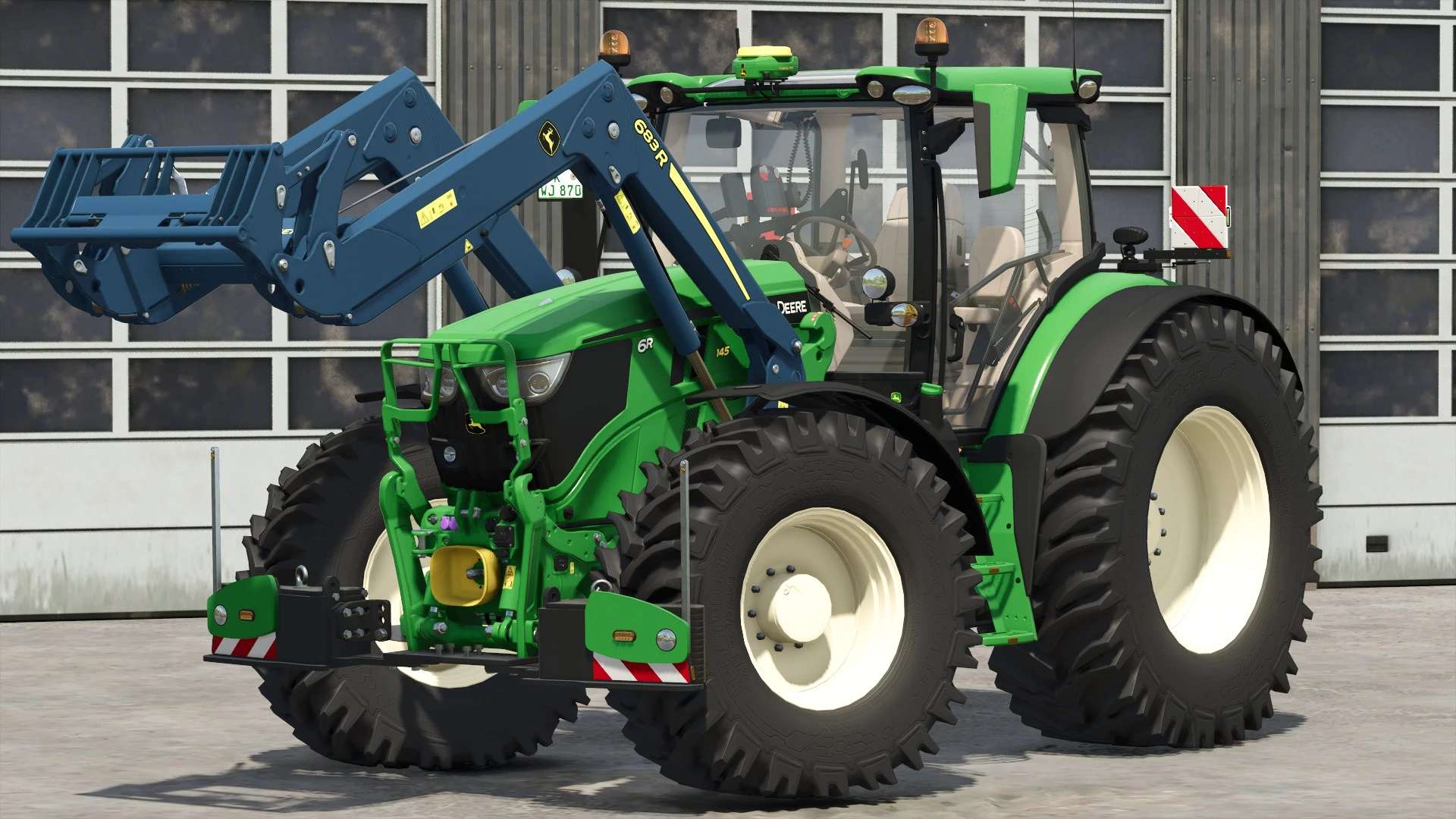 John Deere 6R Series v1.0.0.1 FS25 Mod | Farming Simulator 22 Mod