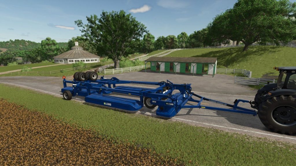 Lizard Mega Mulcher/Mower/Roller V1.1.0.0 FS25 Mod | Farming Simulator 22 Mod